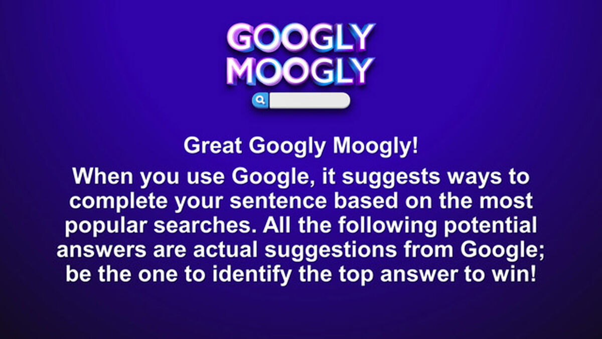 Googly Moogly | Pop Culture | Download Youth Ministry