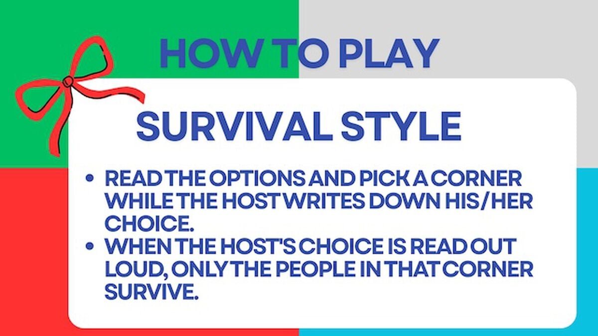 Christmas Four Corners | Christmas Games | Download Youth Ministry