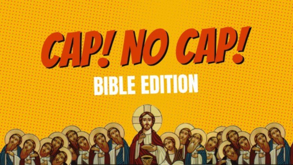 CAP! NO CAP! Bible Edition | Games | Download Youth Ministry