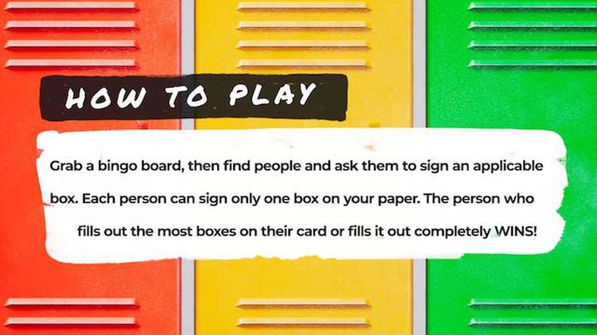 Find Someone Who - Back to School Edition- Interactive Countdown & Game ...