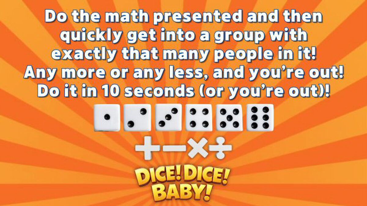 Dice! Dice! Baby! | Icebreakers | Download Youth Ministry