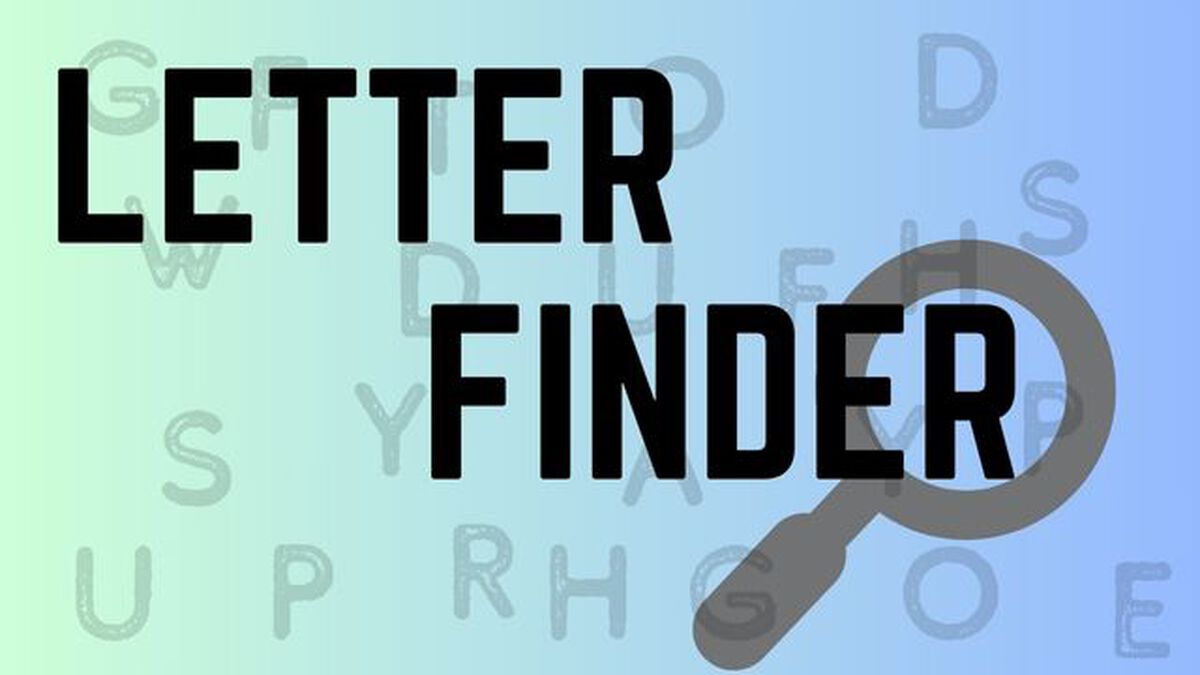 Letter Finder 3 | Brain Games | Download Youth Ministry