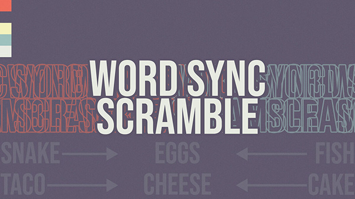 Word Sync Scramble | Games | Download Youth Ministry