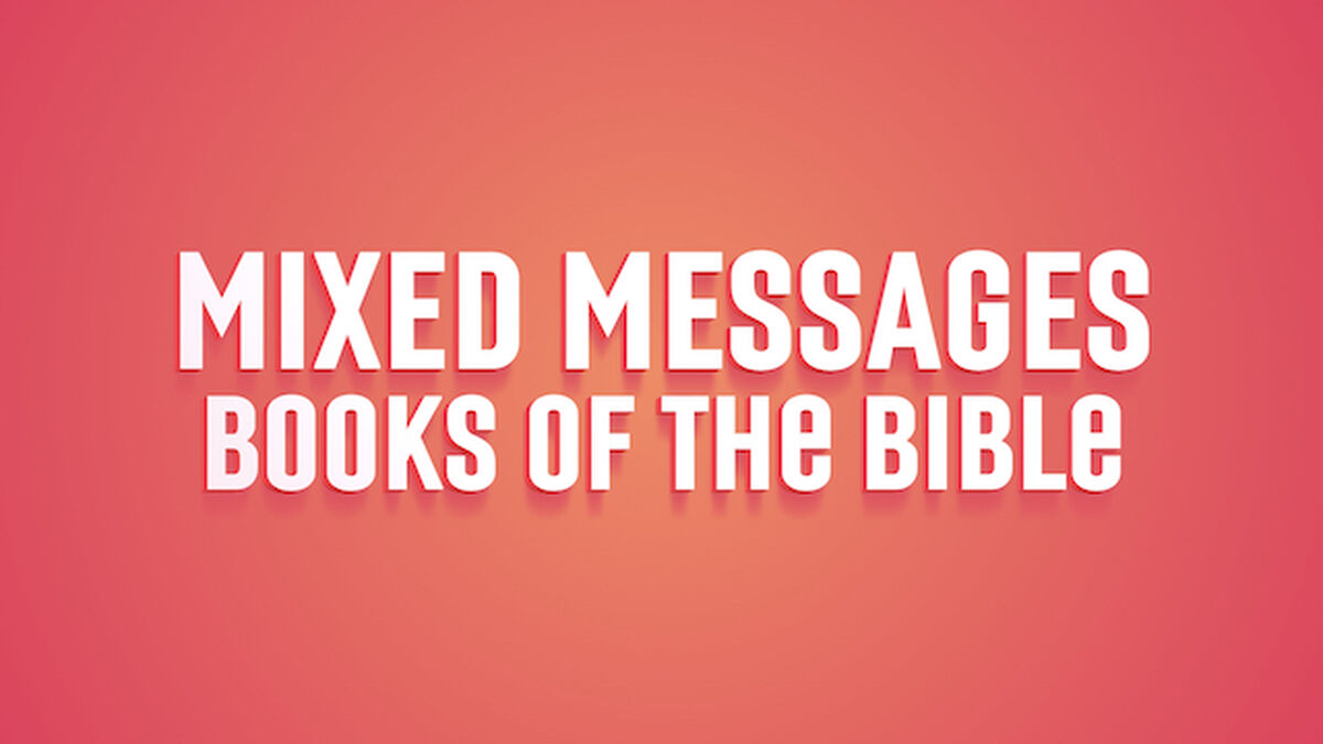 Mixed Messages: Books of the Bible | Games | Download Youth Ministry