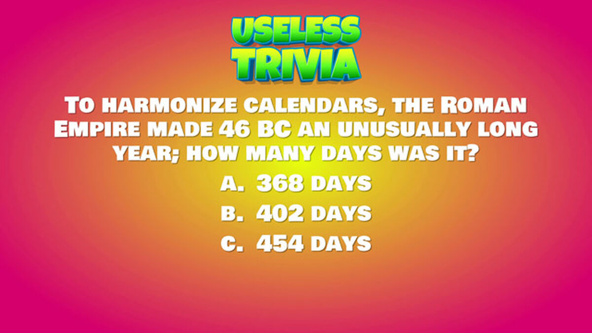 Useless Trivia Round Two | Trivia | Download Youth Ministry