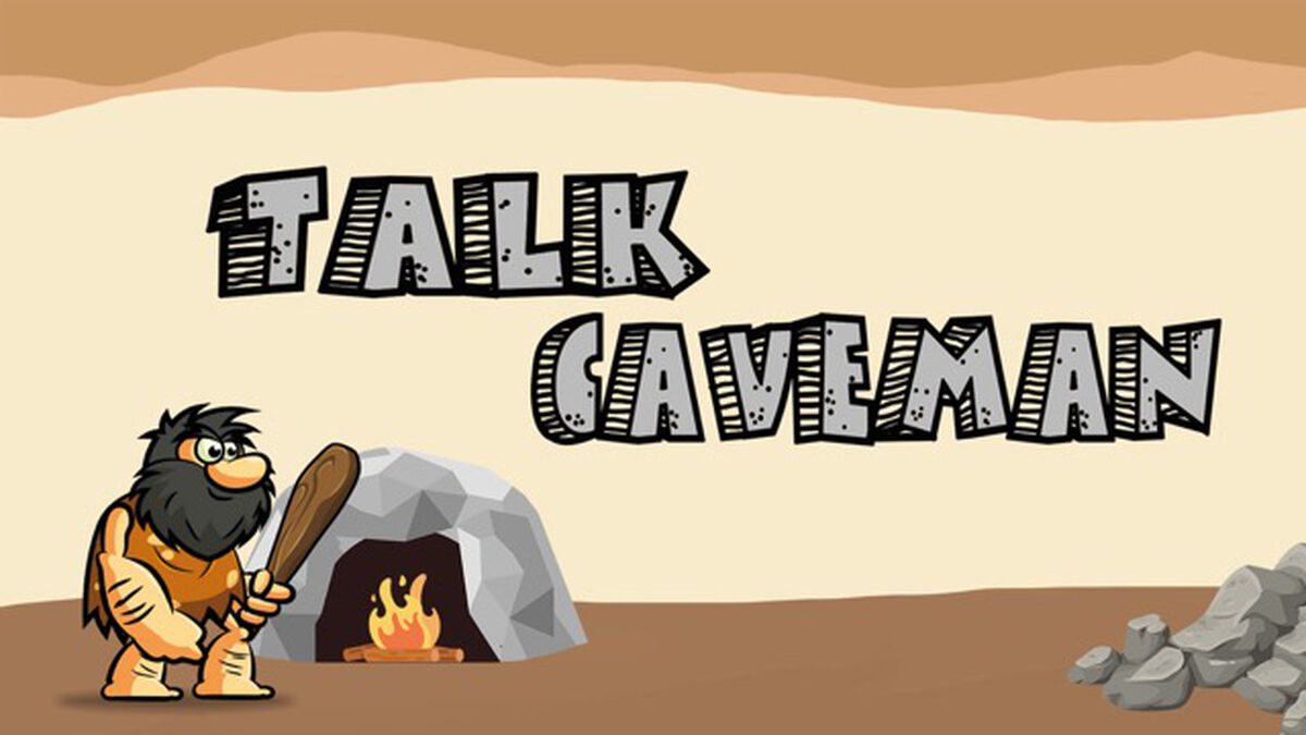 Talk Caveman | Humor | Download Youth Ministry