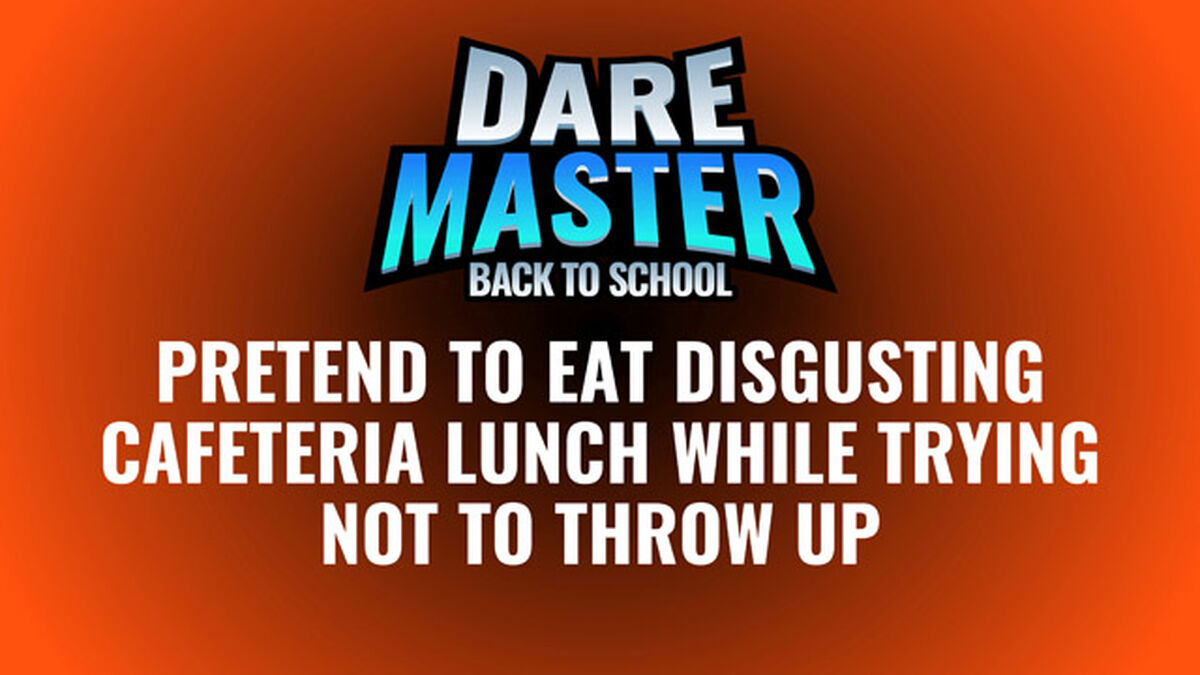 Dare Master: Back to School | Back to School | Download Youth Ministry