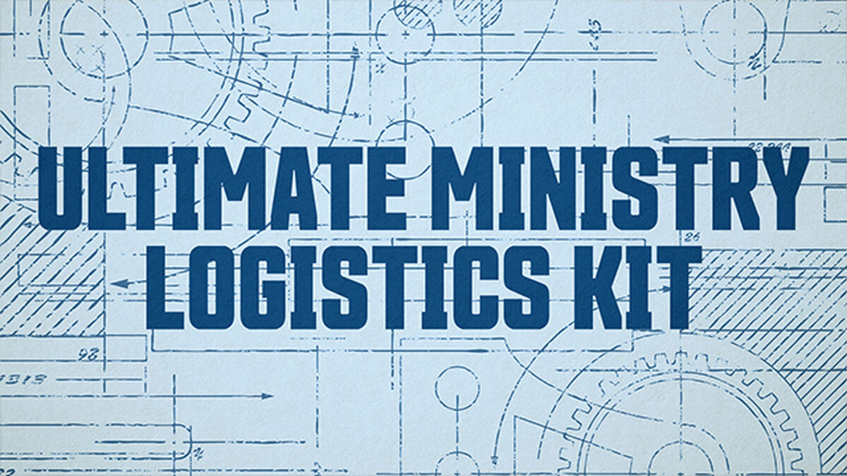 Ultimate Ministry Logistics Kit | Ministry Planning | Download Youth ...