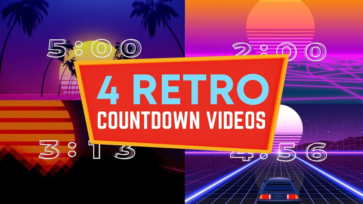 4 Retro Countdown Videos | Video | Download Youth Ministry