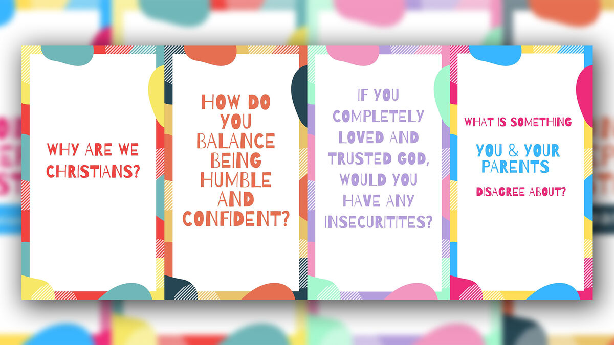 4 Sets of 10 Going Deeper Small Group Questions Formatted to Be Phone ...