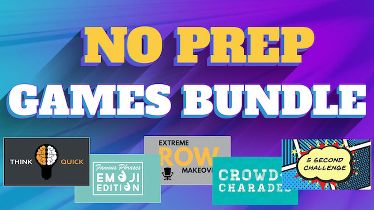 No-Prep Games Bundle | Bundles and Sequels | Download Youth Ministry