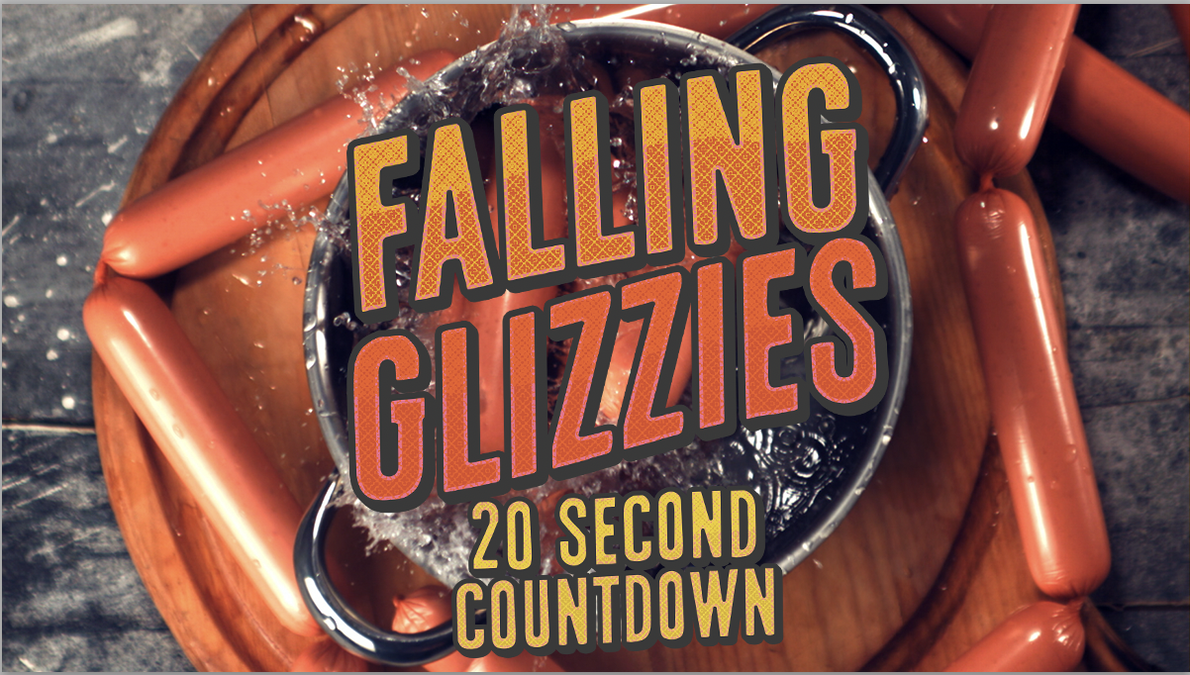Falling Glizzies Countdown | Clearance Sale | Download Youth Ministry