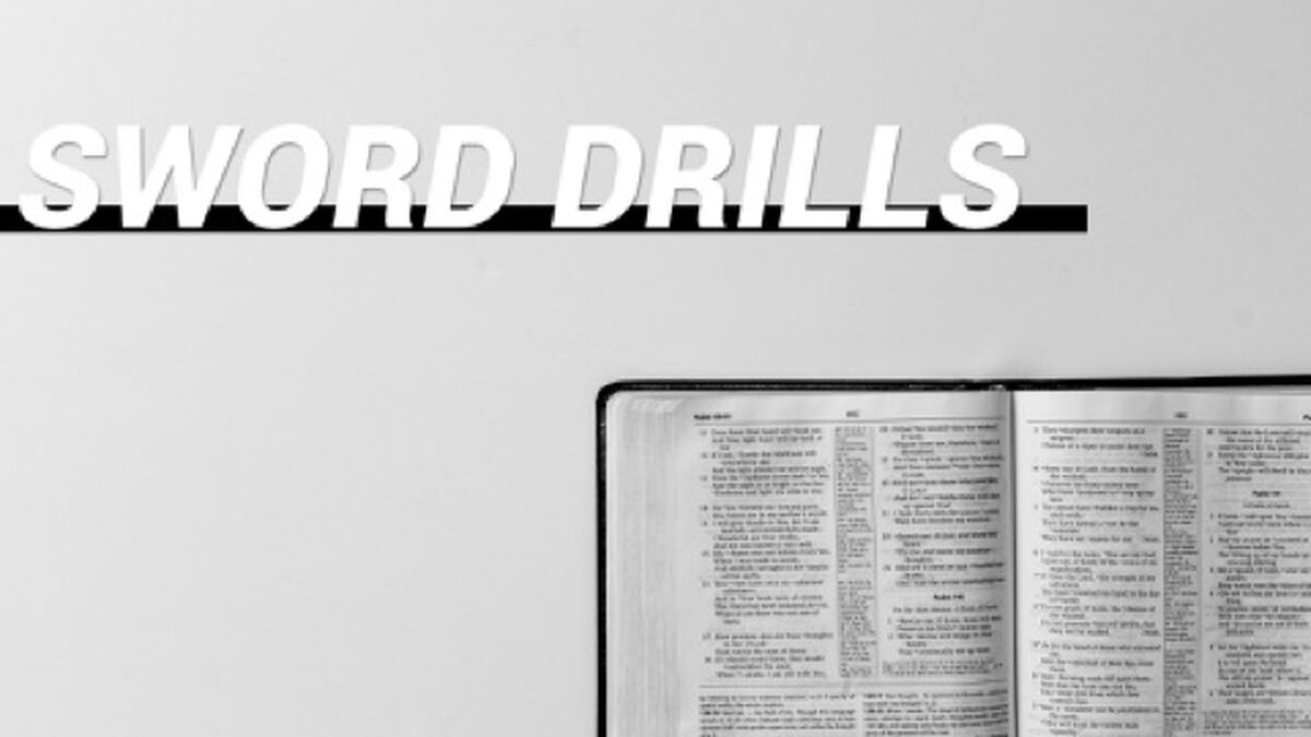 Sword Drills | Games | Download Youth Ministry