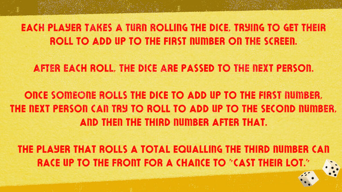 Casting Lots | Games | Download Youth Ministry