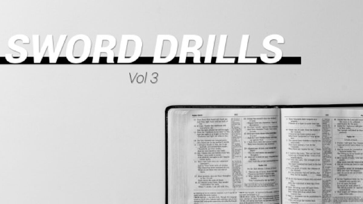Sword Drills Vol 3 | Bible-Based | Download Youth Ministry