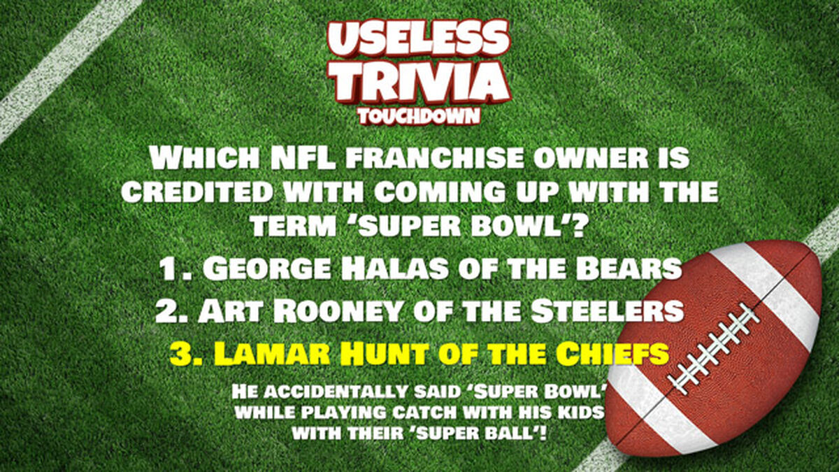 Useless Trivia Touchdown | The Big Game | Download Youth Ministry