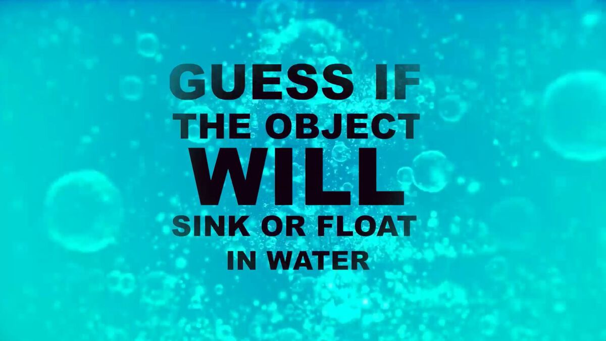 Will it Float? | Games | Download Youth Ministry