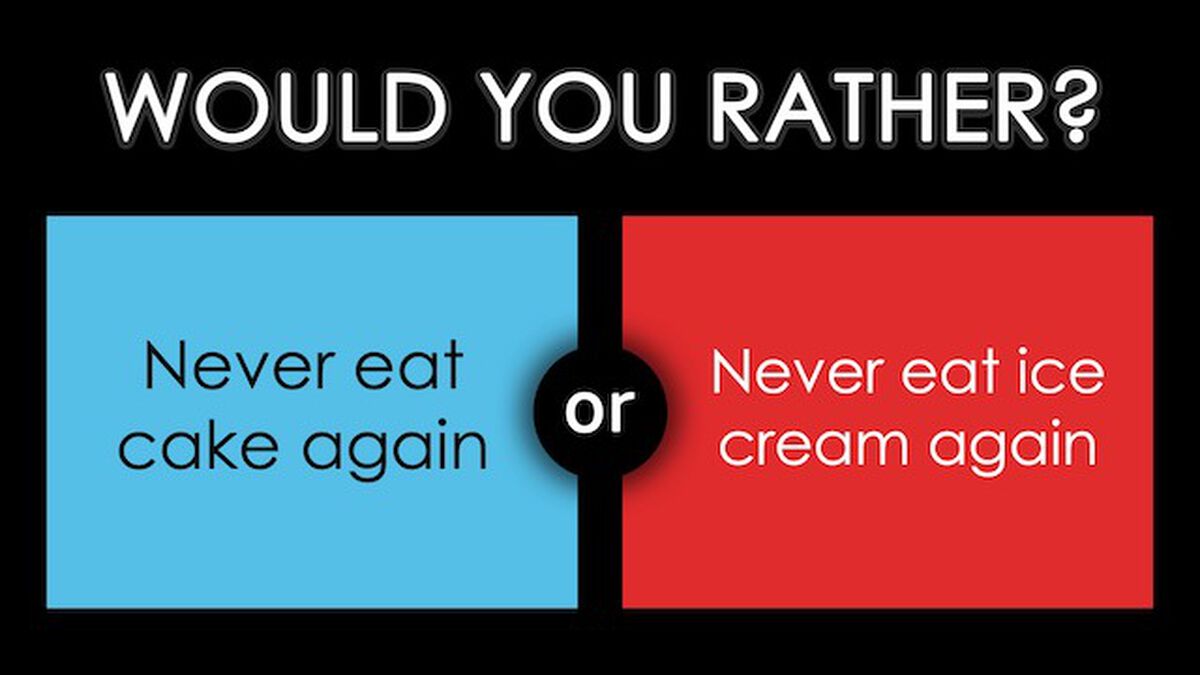Would You Rather Food | Games | Download Youth Ministry