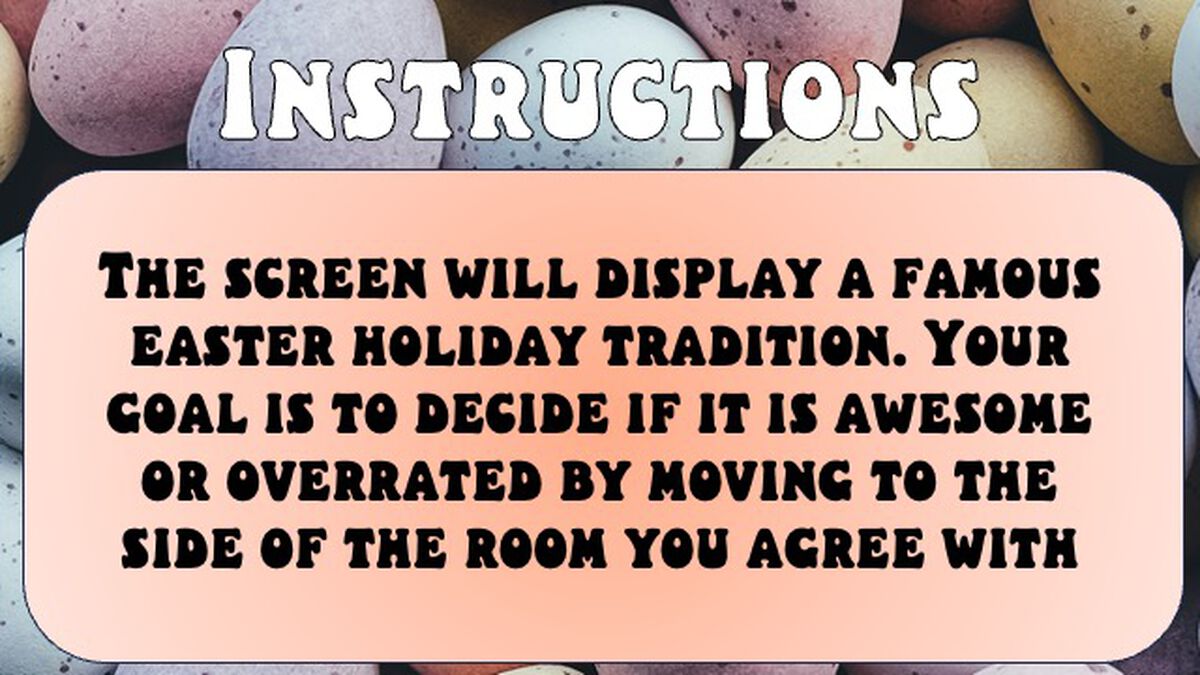 Awesome or Overrated: Easter Edition | Games | Download Youth Ministry