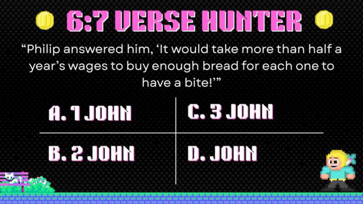 6:7 Verse Hunter | Bible-Based | Download Youth Ministry