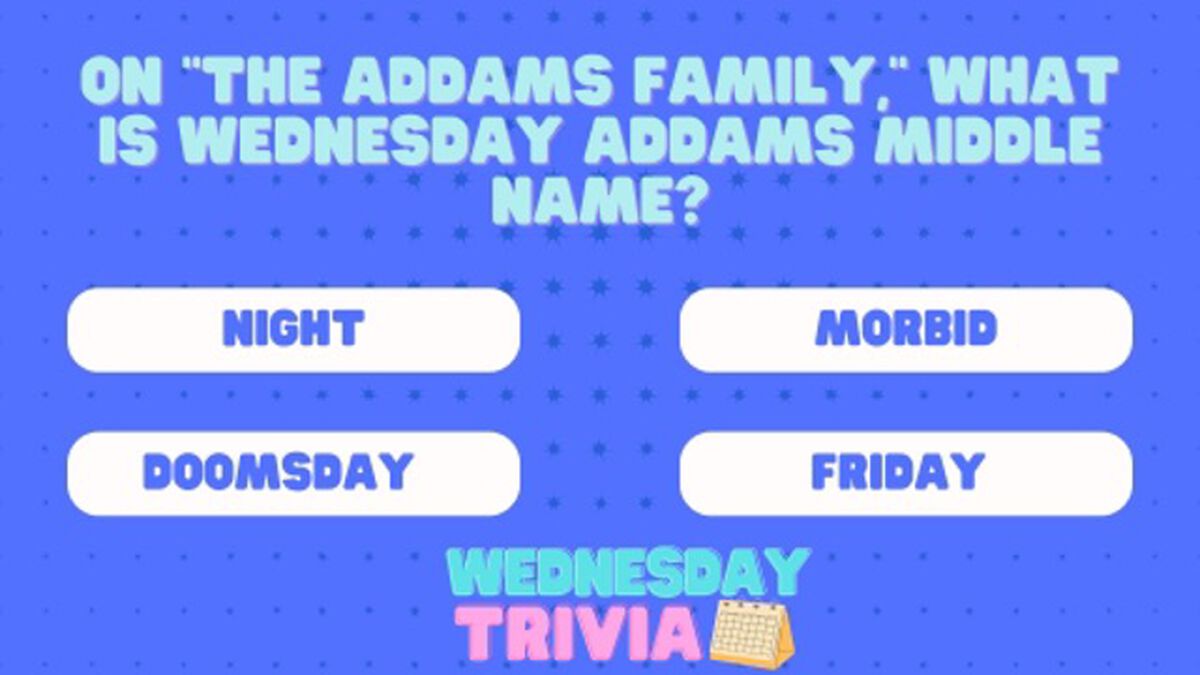 Wednesday Trivia | Trivia | Download Youth Ministry