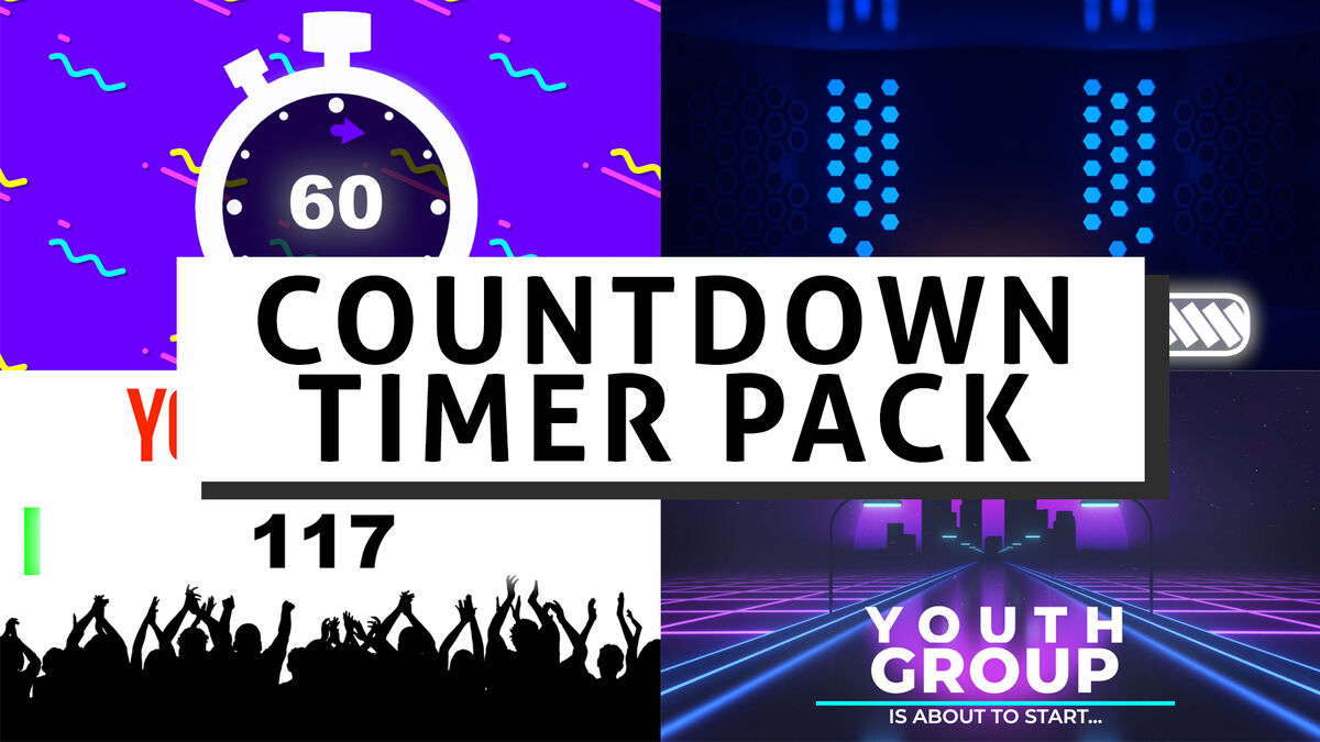 Countdown Timer Video Pack | Video | Download Youth Ministry