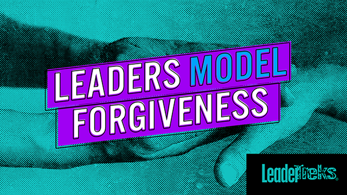 Leaders Model Forgiveness | LeaderTreks Lessons | Download Youth Ministry