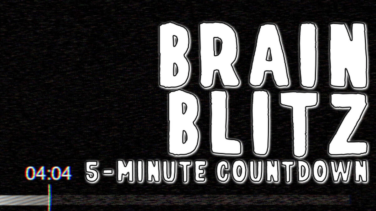 Brain Blitz 5-Minute Countdown | Countdowns | Download Youth Ministry