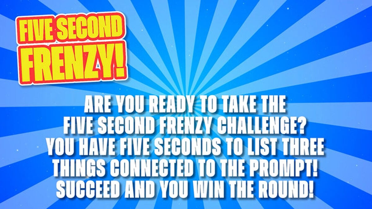 Five Second Frenzy | Game Shows | Download Youth Ministry