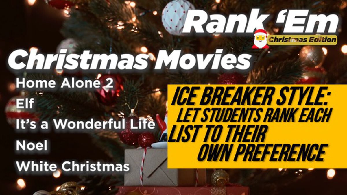 Rank 'Em: Christmas Edition | Christmas Games | Download Youth Ministry