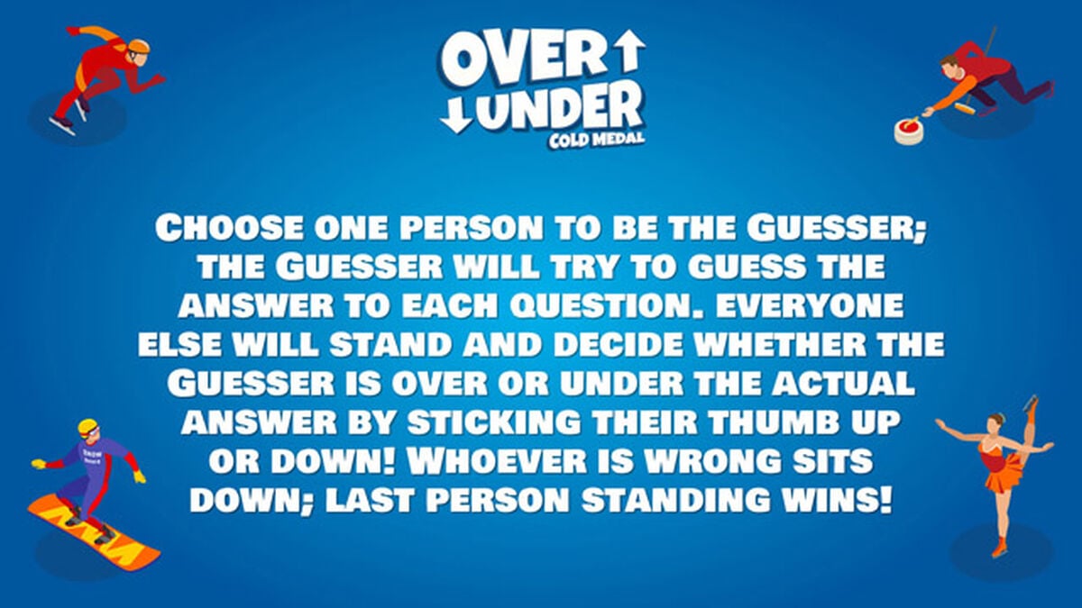 Over Under Cold Medal | Winter Games | Download Youth Ministry