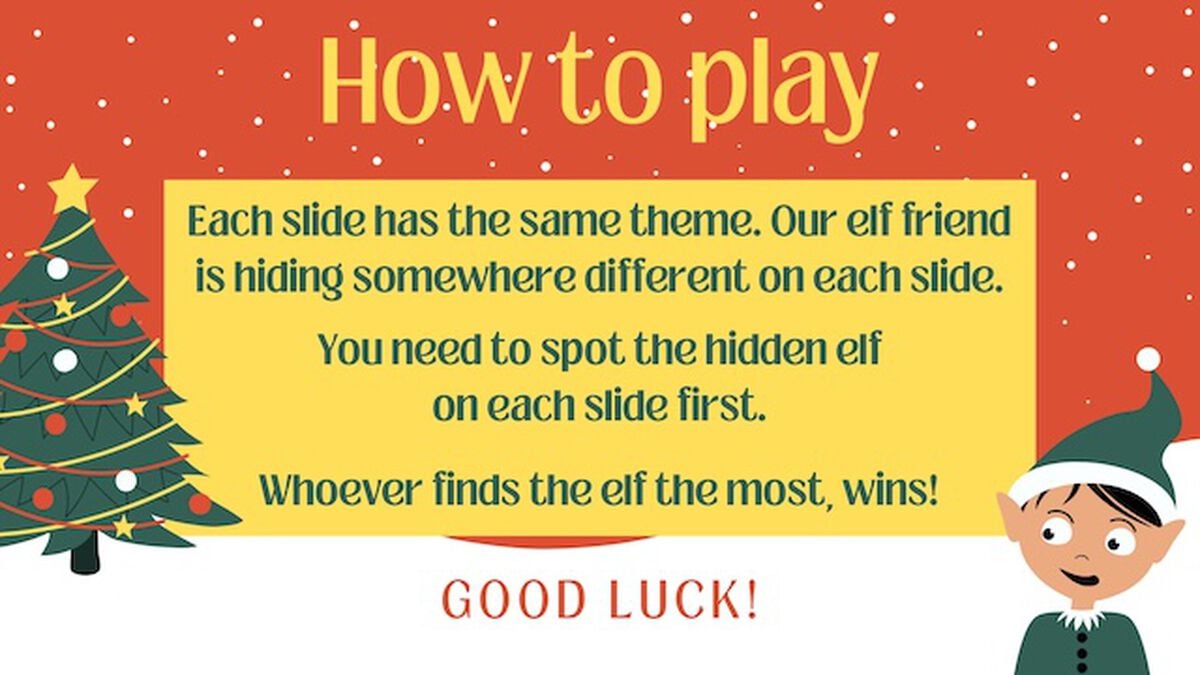Find the Hidden Elf | Christmas Games | Download Youth Ministry