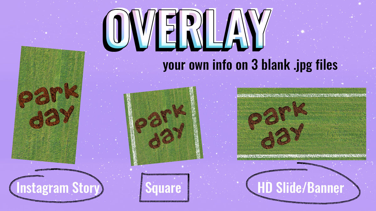 Event Graphics: Park Day | Graphics and Media Packs | Download Youth ...