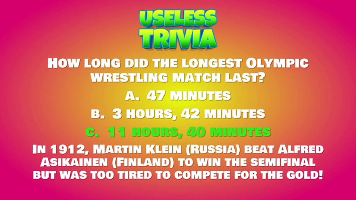 Useless Trivia Round Two | Trivia | Download Youth Ministry