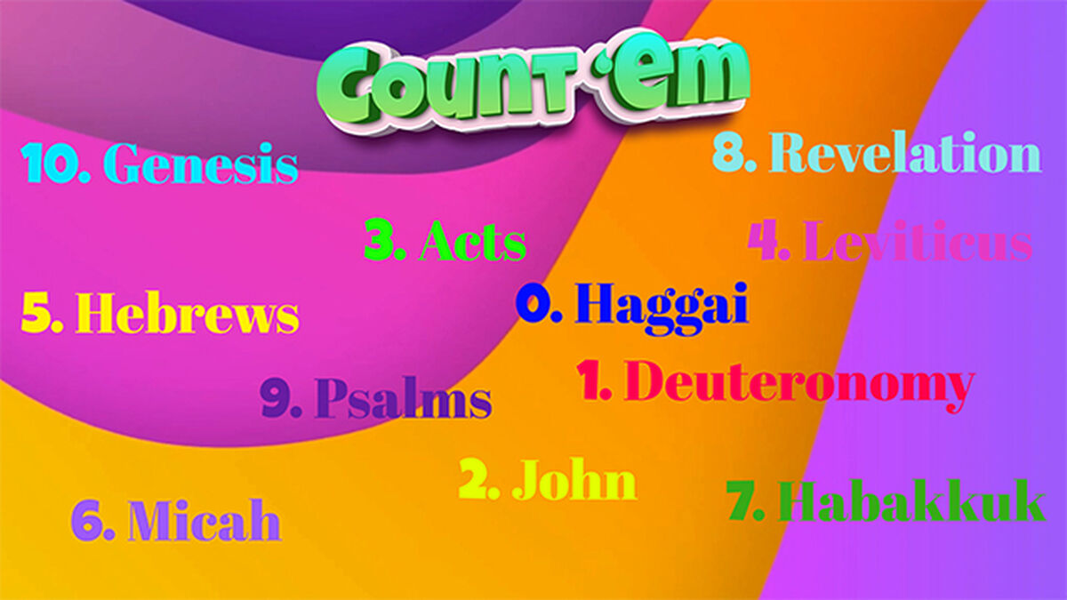 Count 'Em 2 | Games | Download Youth Ministry
