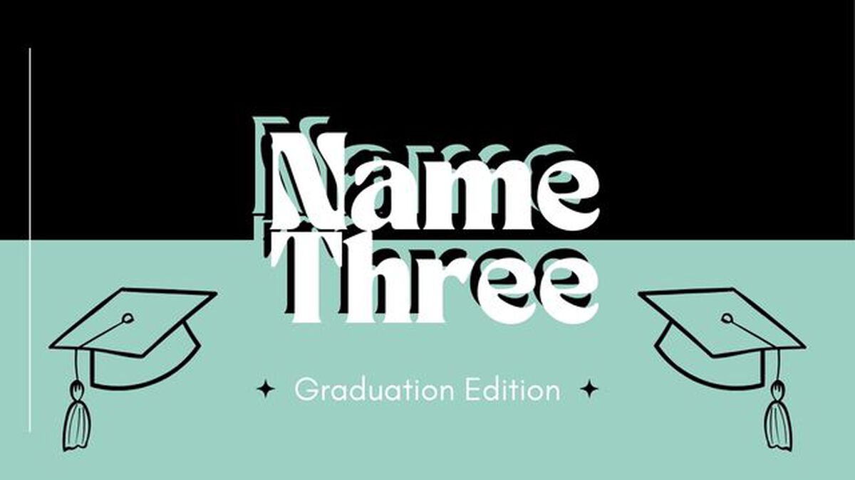 Name Three Graduation Edition | Graduation | Download Youth Ministry