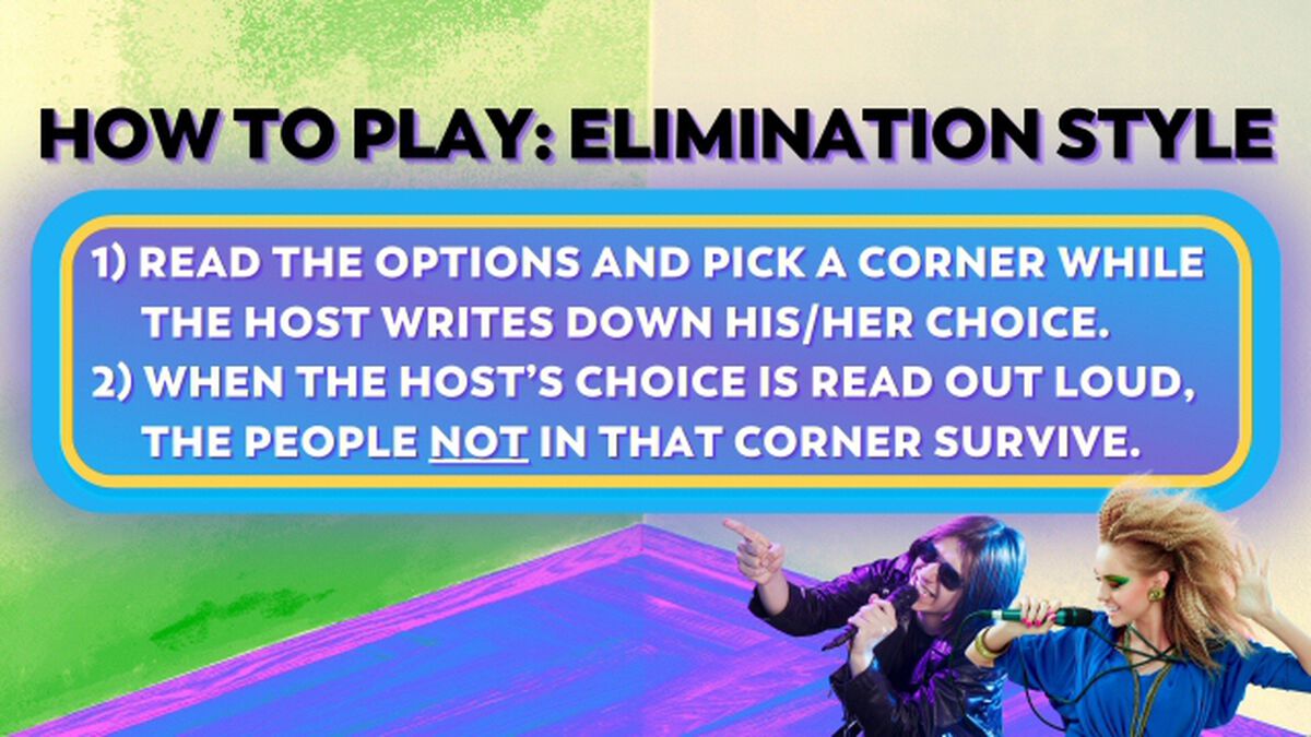 Four Corners - Pop Culture Edition! | Games | Download Youth Ministry