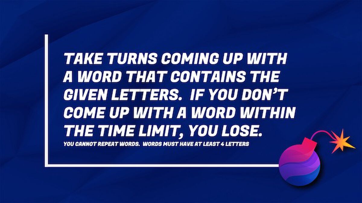 Word Bomb | Brain Games | Download Youth Ministry